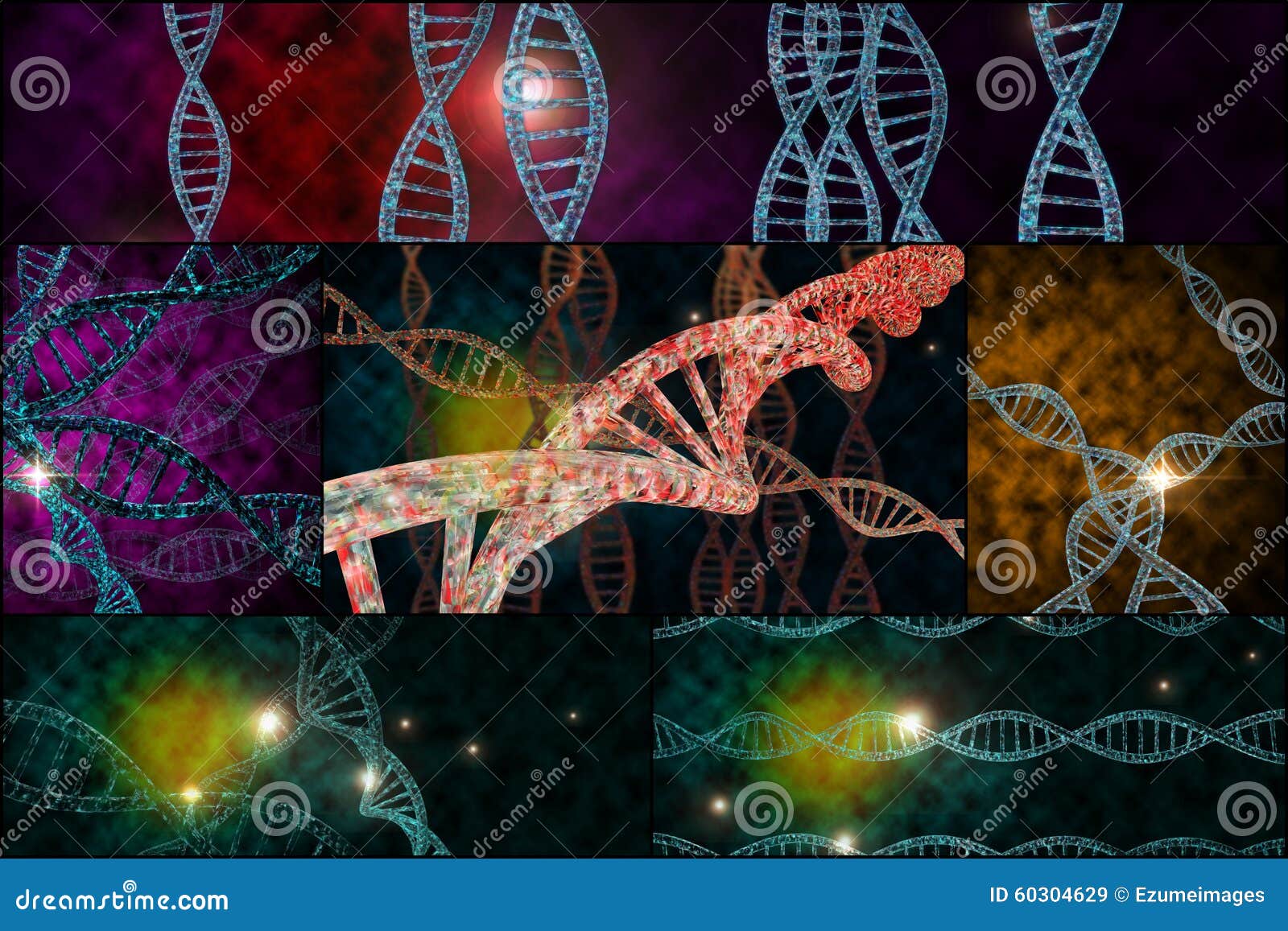 Genetics Background Royalty-Free Stock Photo | CartoonDealer.com #7471755