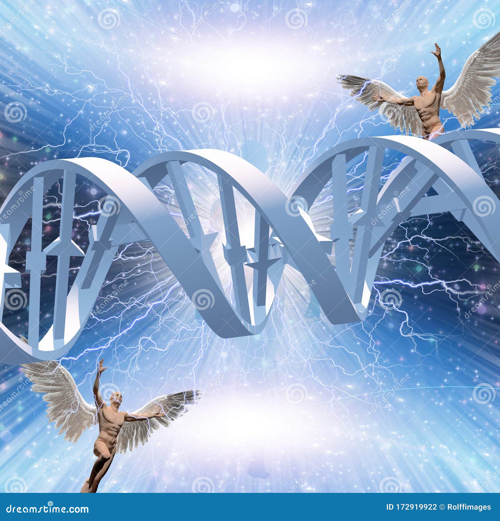 DNA Strand - Origin Of Life Royalty-Free Stock Image | CartoonDealer ...