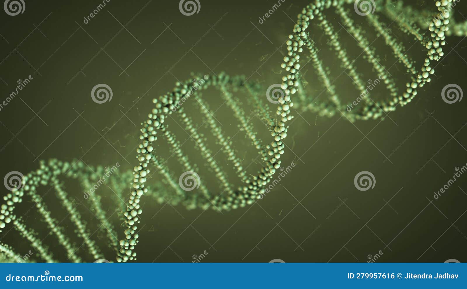 3d Medical Background With Dna Strand Royalty-Free Stock Image ...