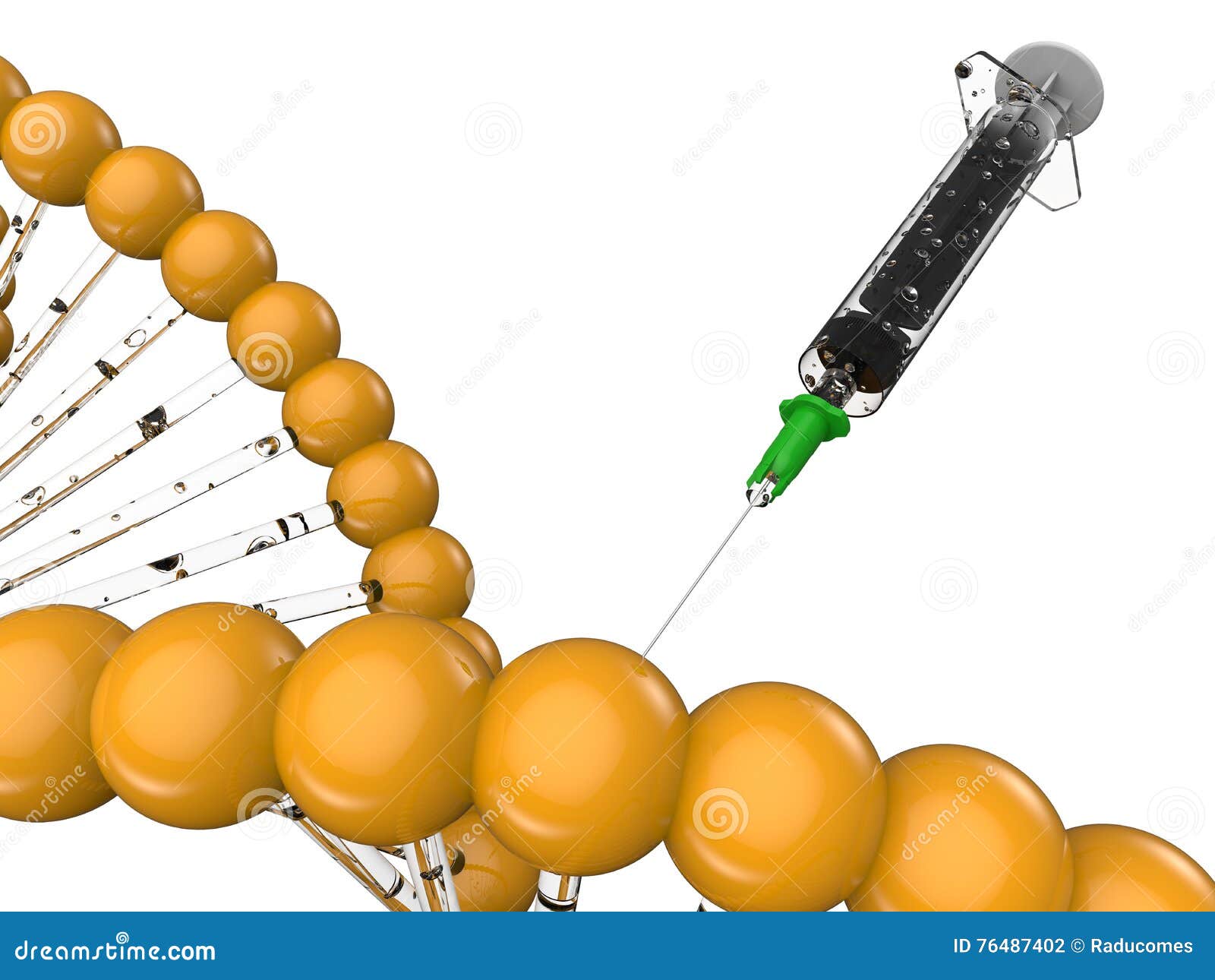 Cloning - Injecting DNA Royalty-Free Stock Image | CartoonDealer.com ...