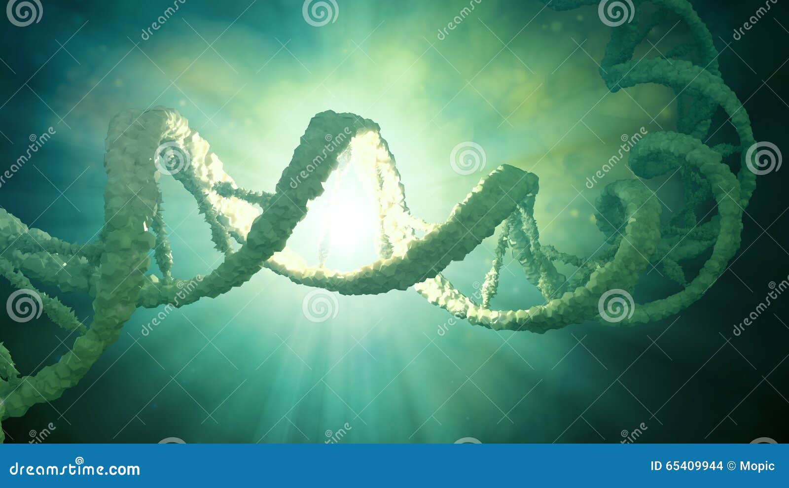 DNA strand model stock illustration. Illustration of helix - 65409944