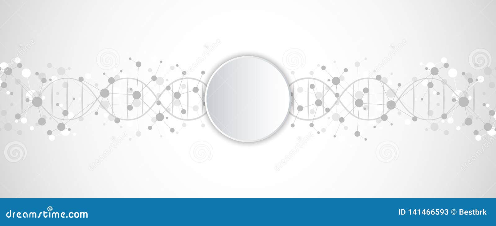 DNA Strand and Molecular Structure. Genetic Engineering or Laboratory ...