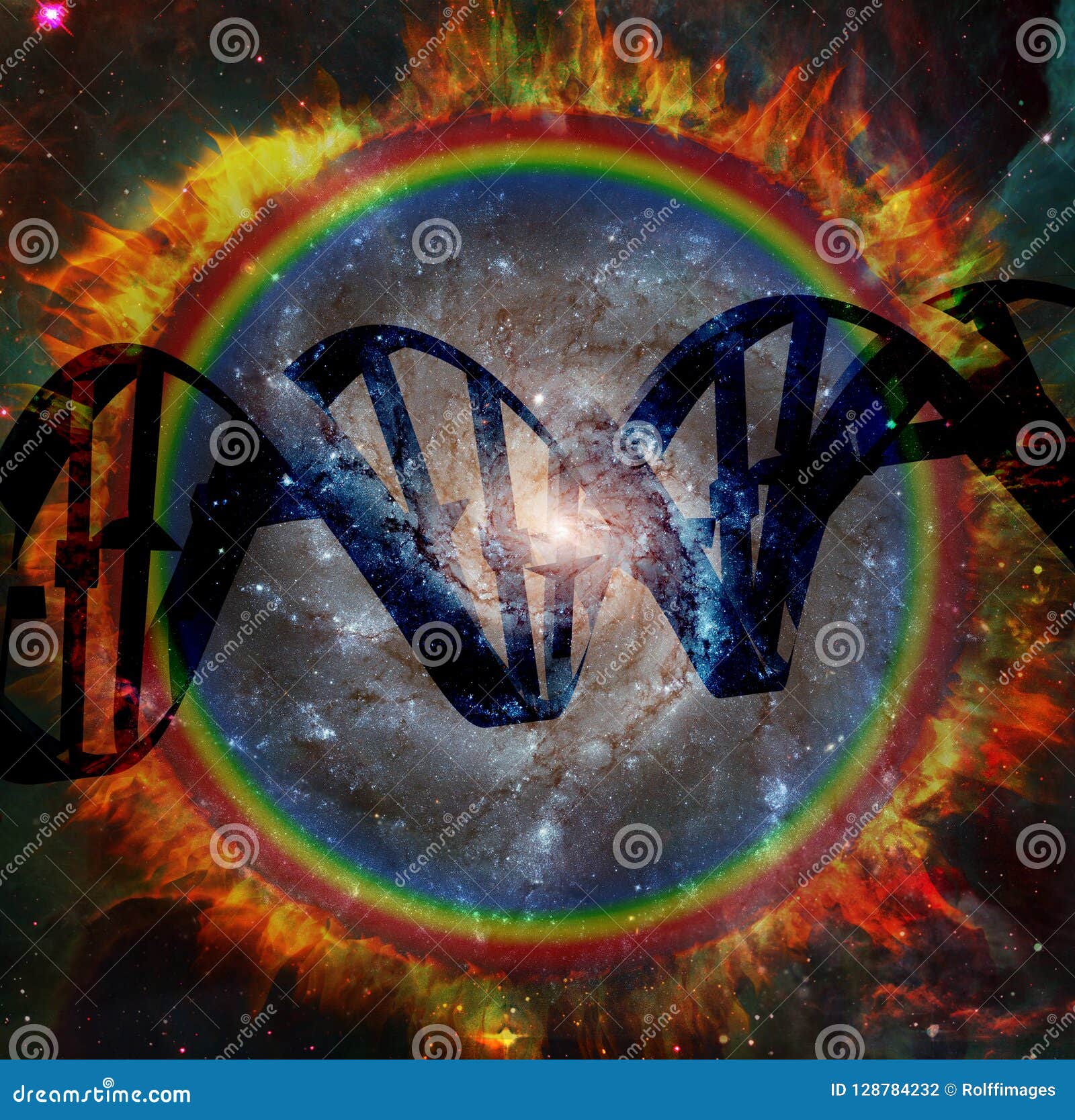 DNA Strand - Origin Of Life Royalty-Free Stock Image | CartoonDealer ...