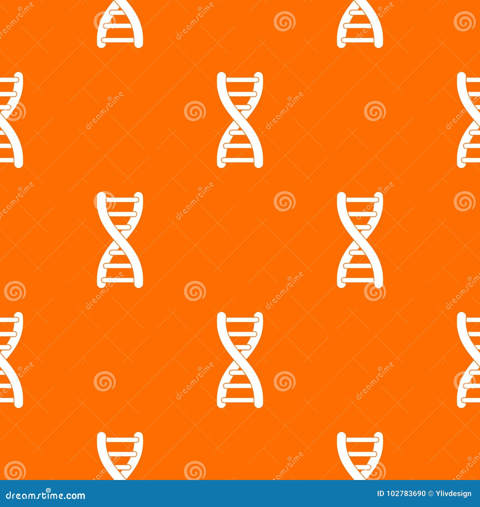DNA Strand Pattern Seamless Stock Vector - Illustration of cell ...