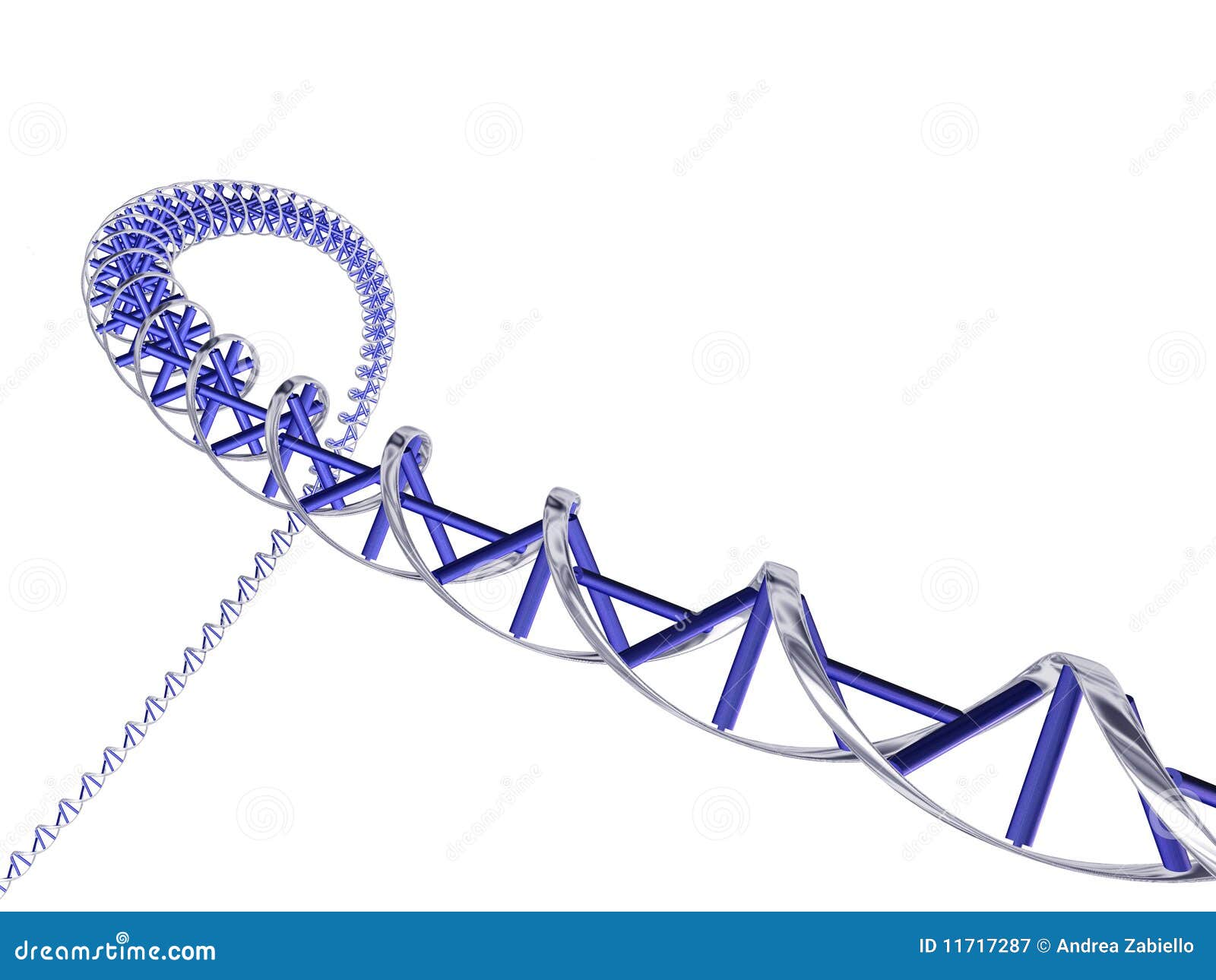 Dna string white siolated stock illustration. Illustration of heart ...
