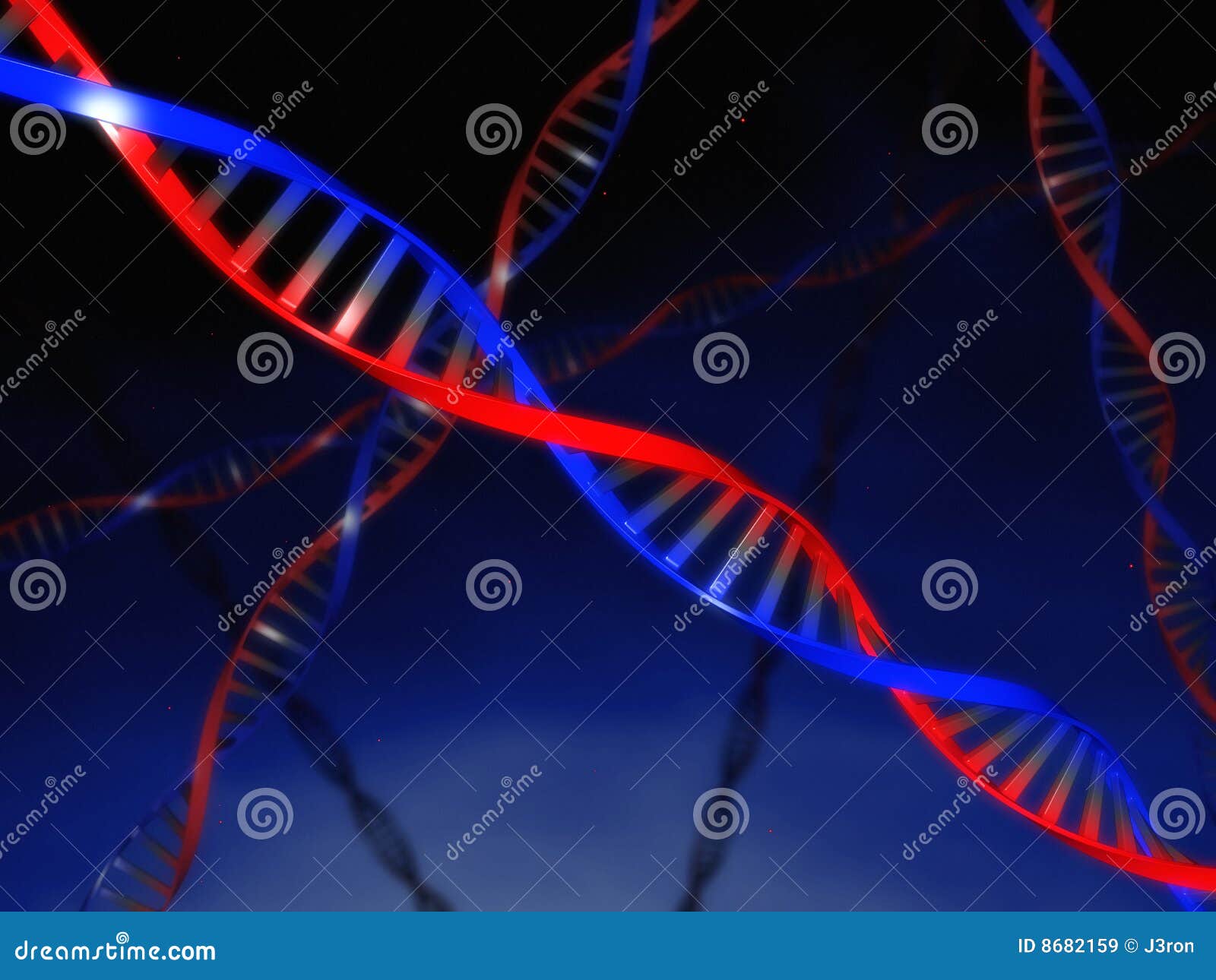 DNA Strings stock illustration. Illustration of chemistry - 8682159