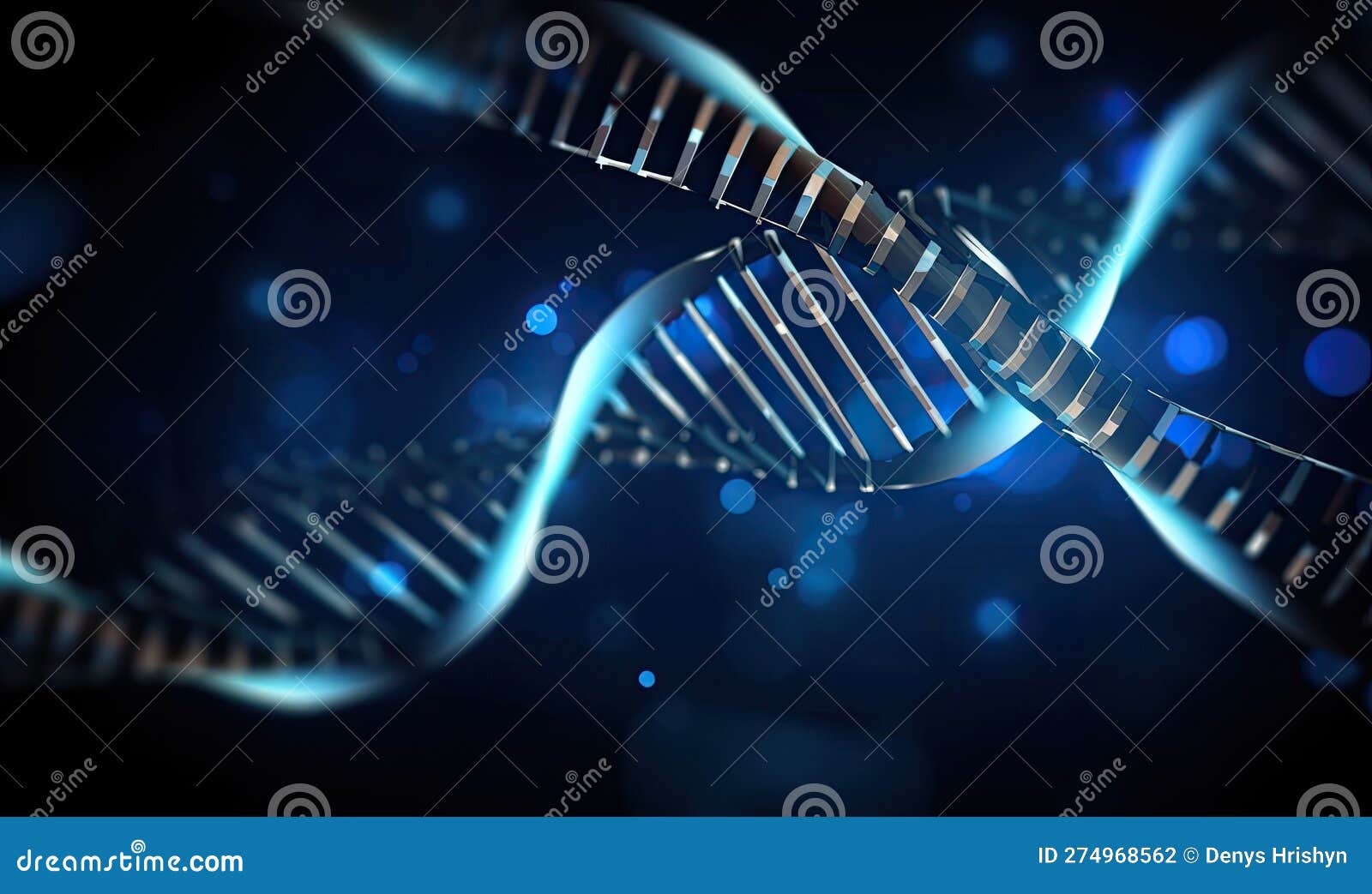 Dna Structure In Abstract Background Design Creating Using Generative Ai Tools 库存例证 插画 包括有 双眼 3176