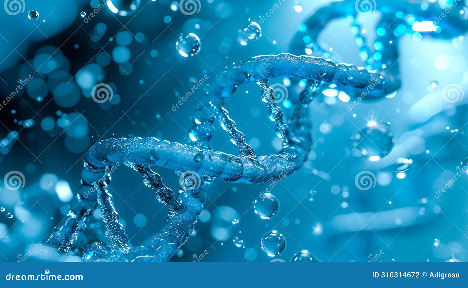 DNA structure animation stock illustration. Illustration of chain ...