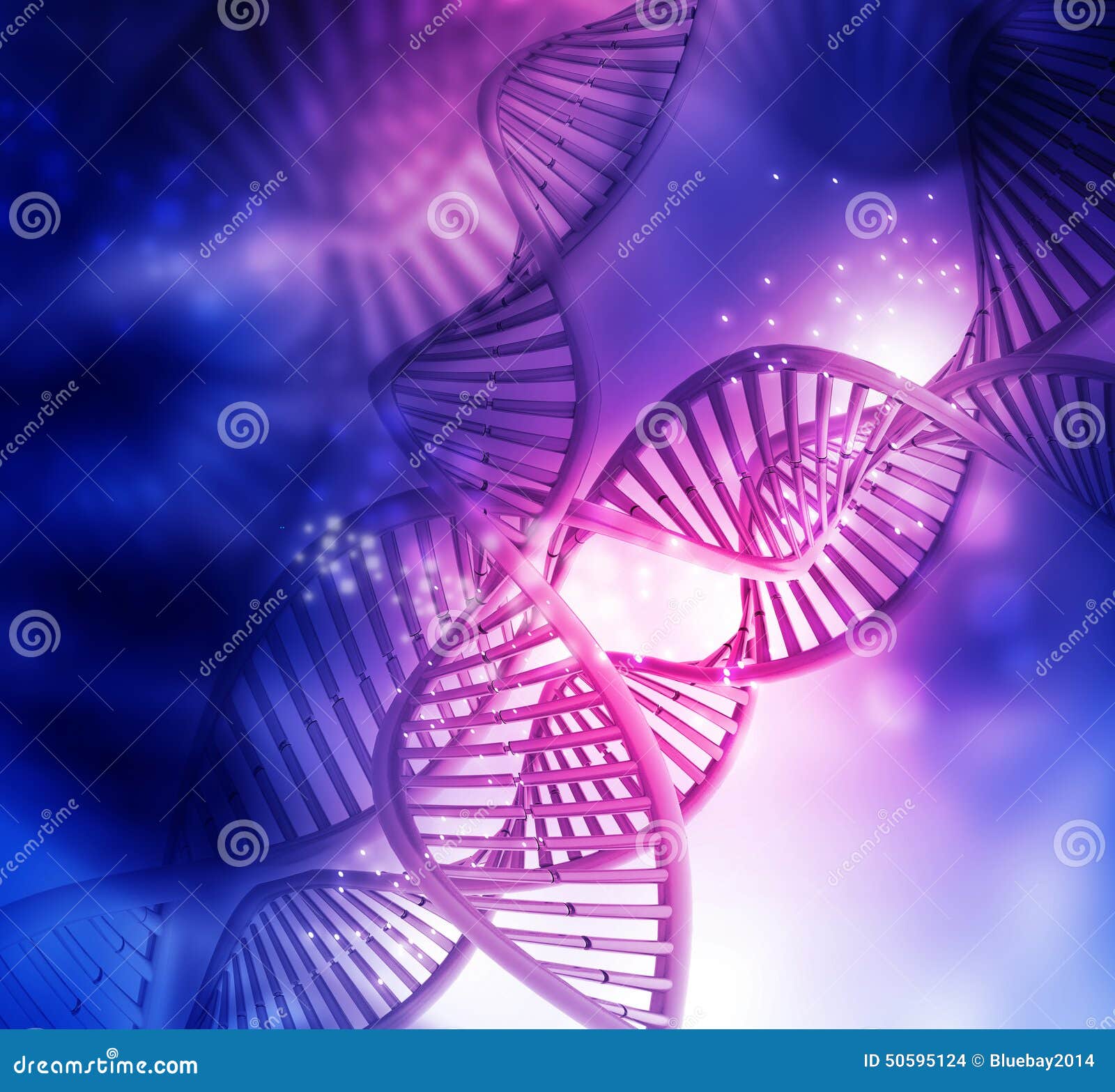 DNA structure stock illustration. Illustration of cell - 50595124