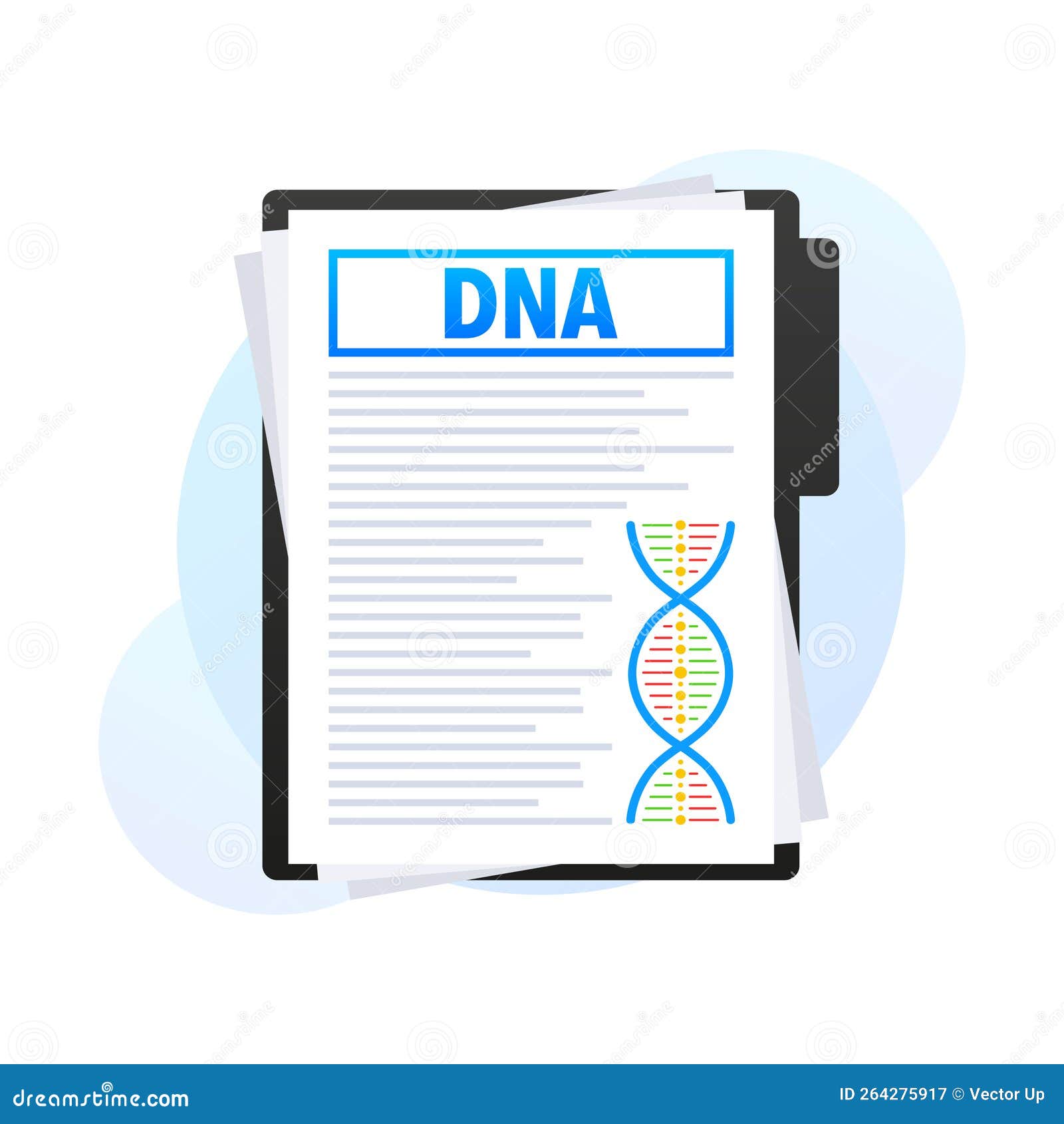 Cell, Chromosome, DNA And Gene Cartoon Vector | CartoonDealer.com #65739525