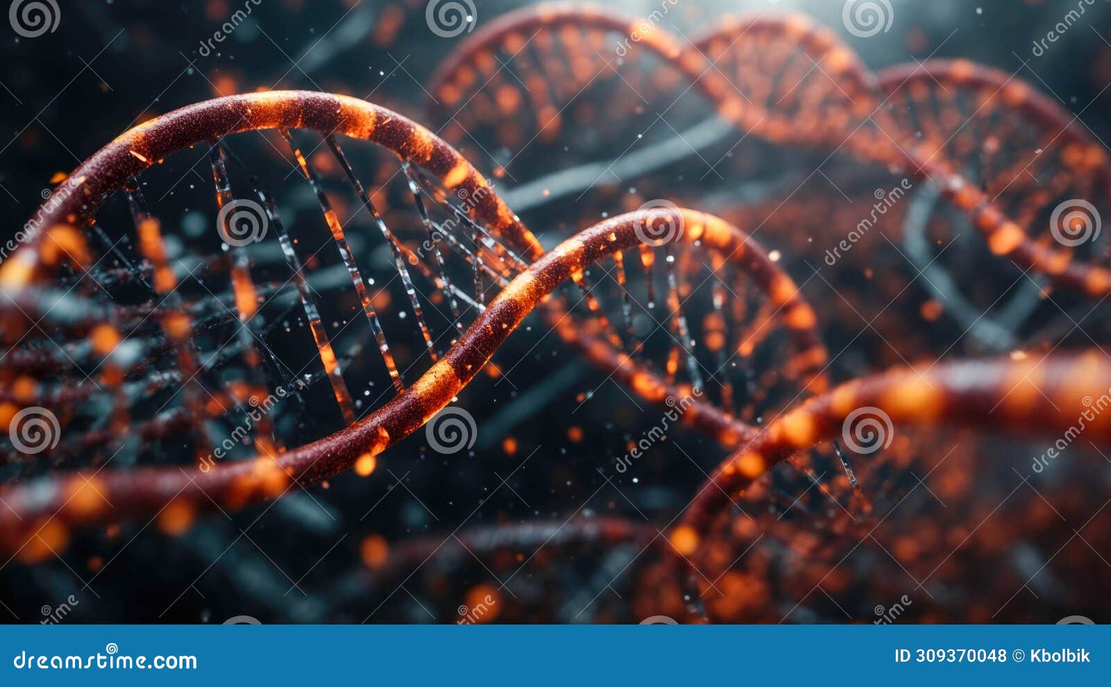 DNA Structure. Science and Medical Background Stock Illustration ...