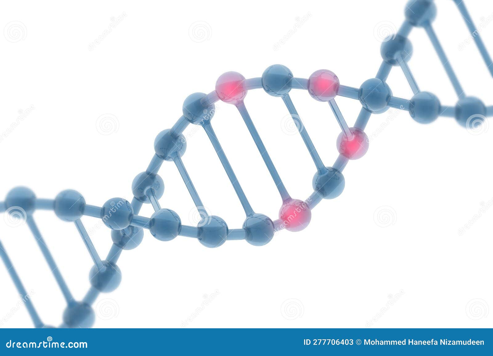 DNA structure stock illustration. Illustration of medical - 277706403