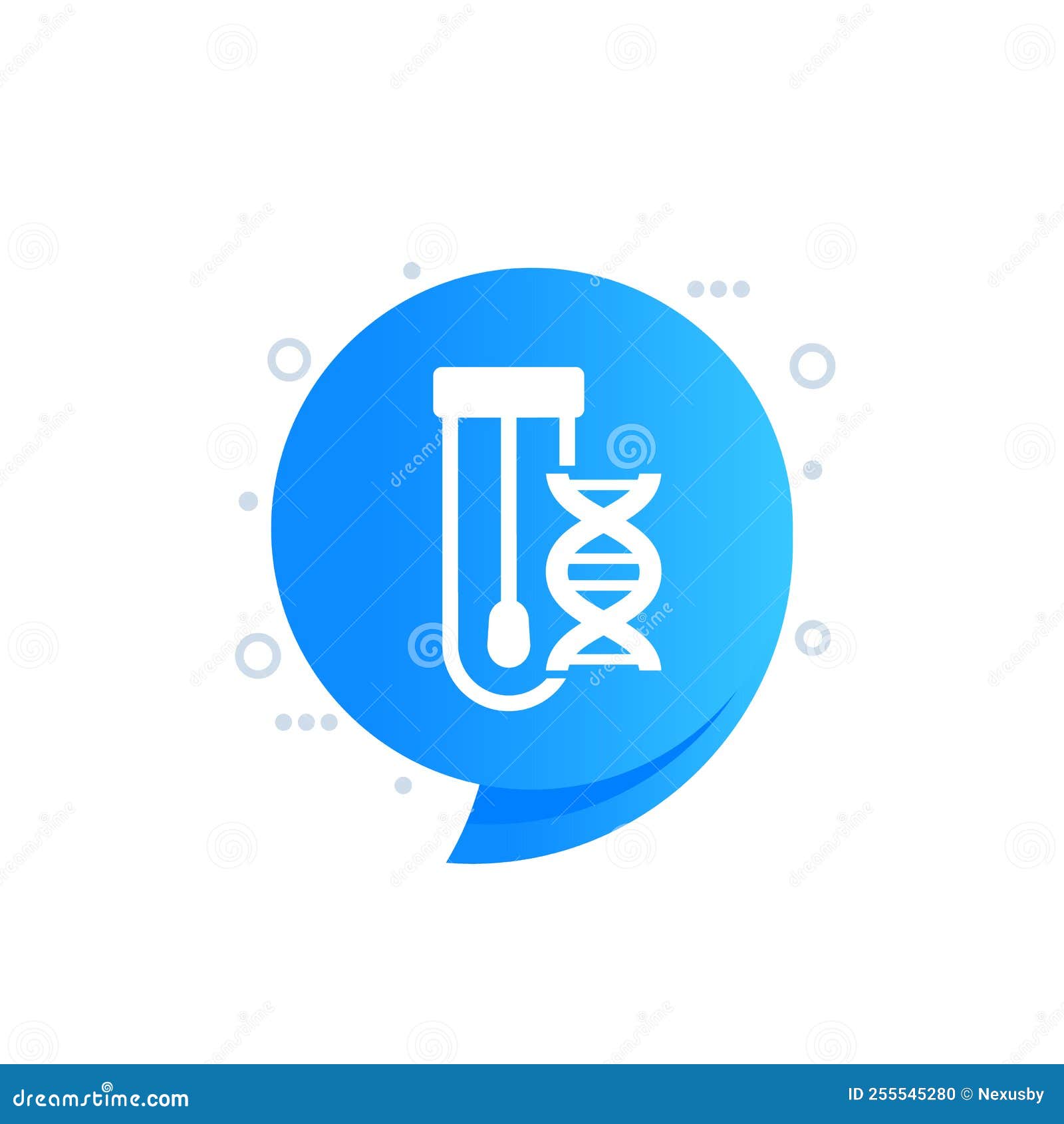 Dna swab test icon for web stock vector. Illustration of control ... Dna swab test icon for web stock vector. Illustration of control ...