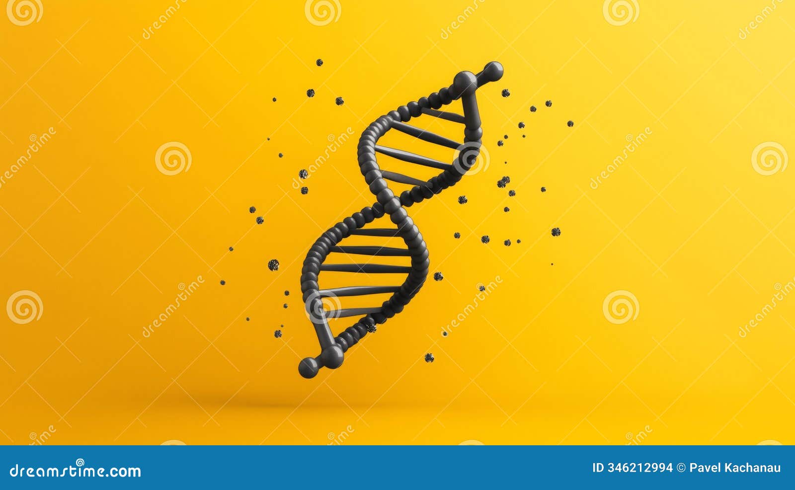 DNA Symbol on a Bright Background Stock Photo - Image of molecular ...