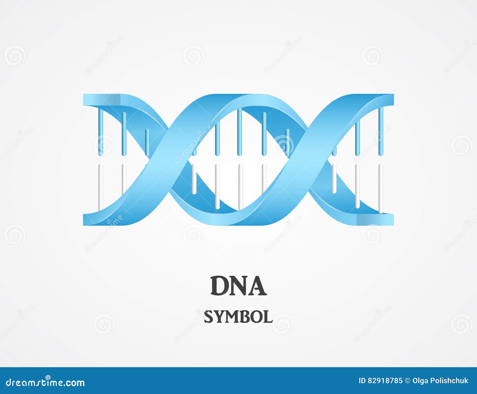 DNA Symbol, DNA Logotype, Science Logo Stock Illustration ...