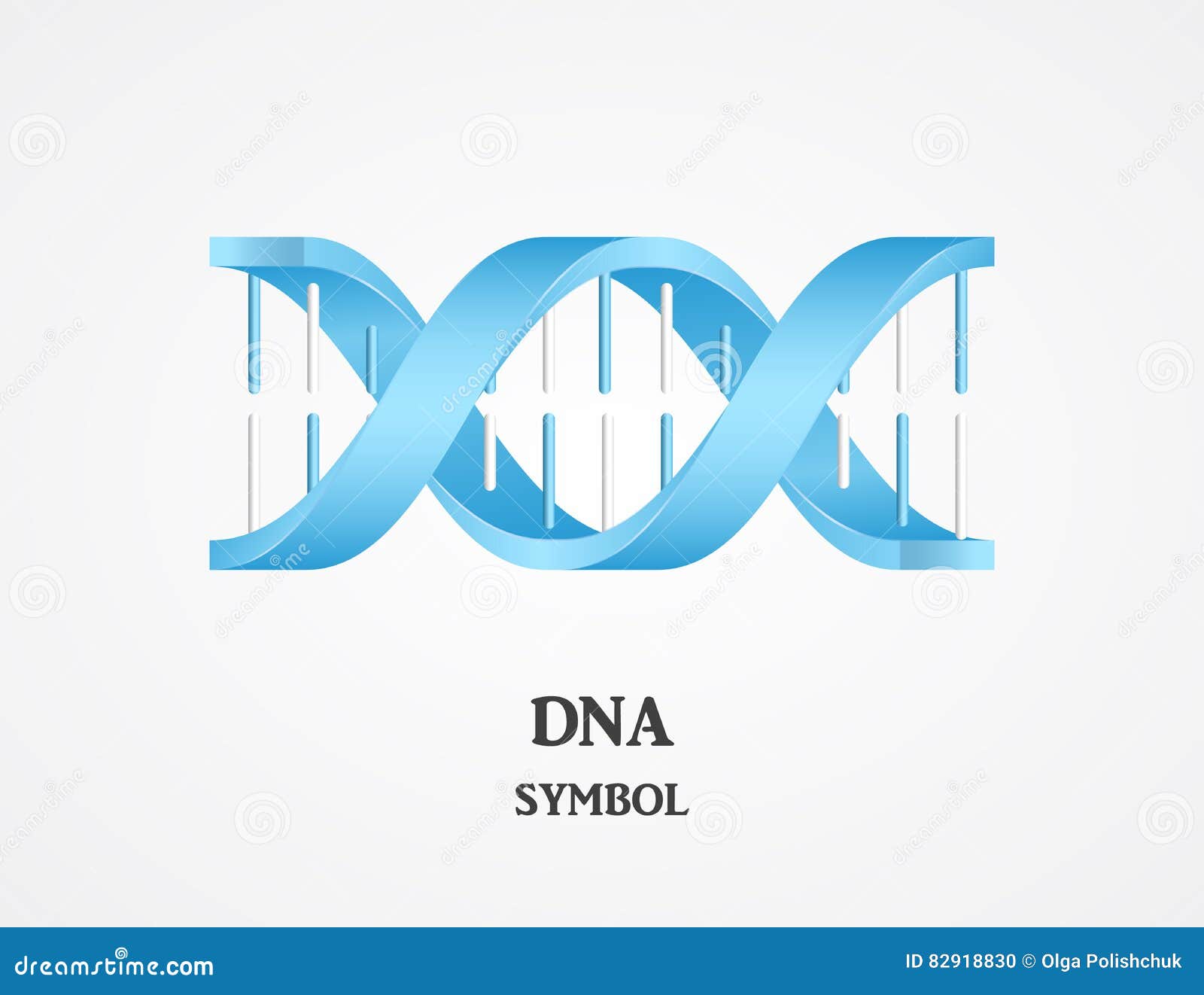 DNA Symbol, DNA Logotype, Science Logo Stock Illustration ...