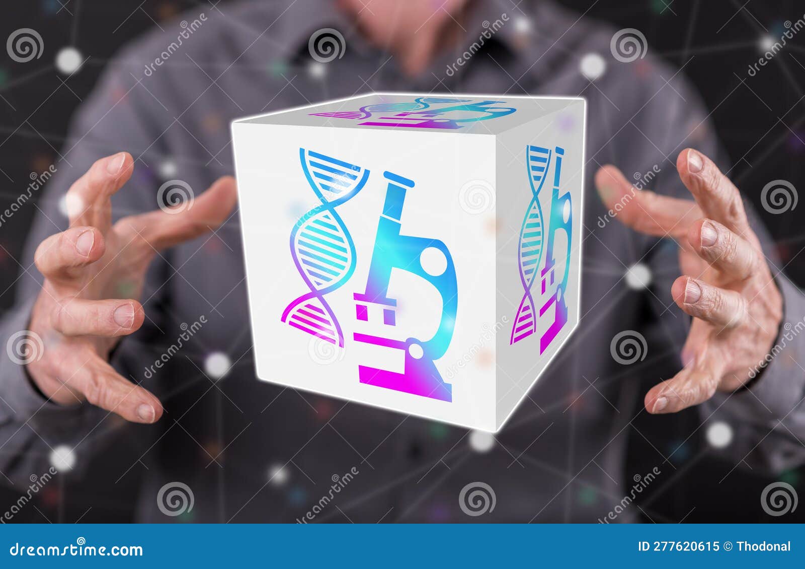Concept of dna technology stock image. Image of concept - 277620615