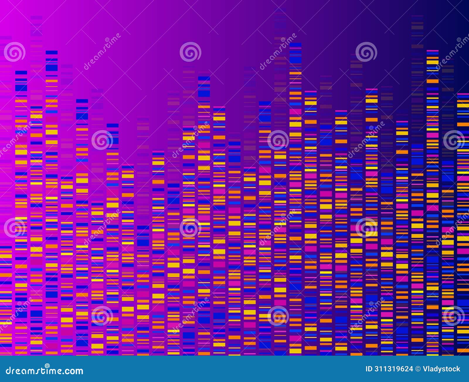 Dna Test Infographic. Dna Test, Barcoding, Genome Map Stock ...