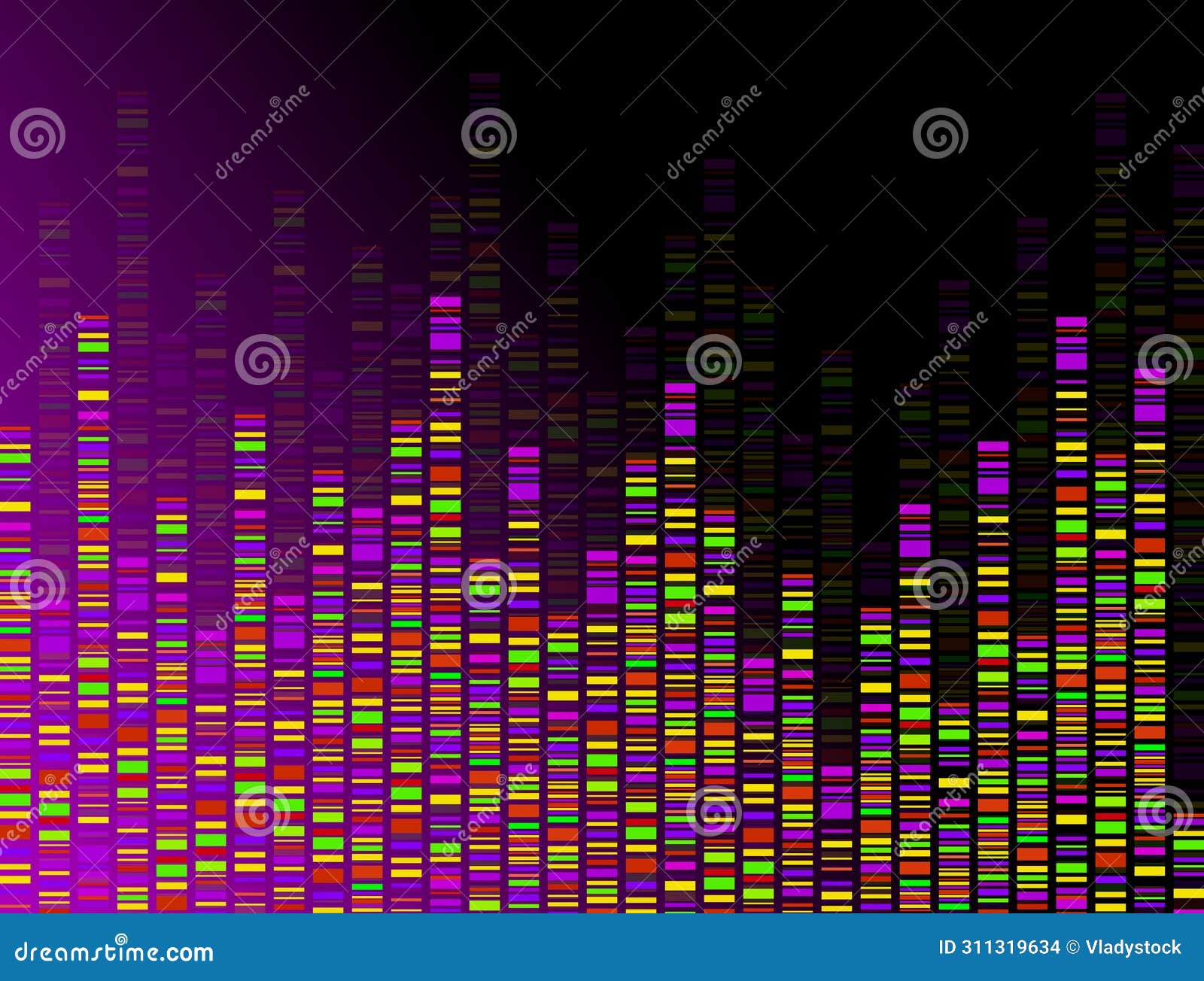Dna Test Infographic. Dna Test, Barcoding, Genome Map Vector ...