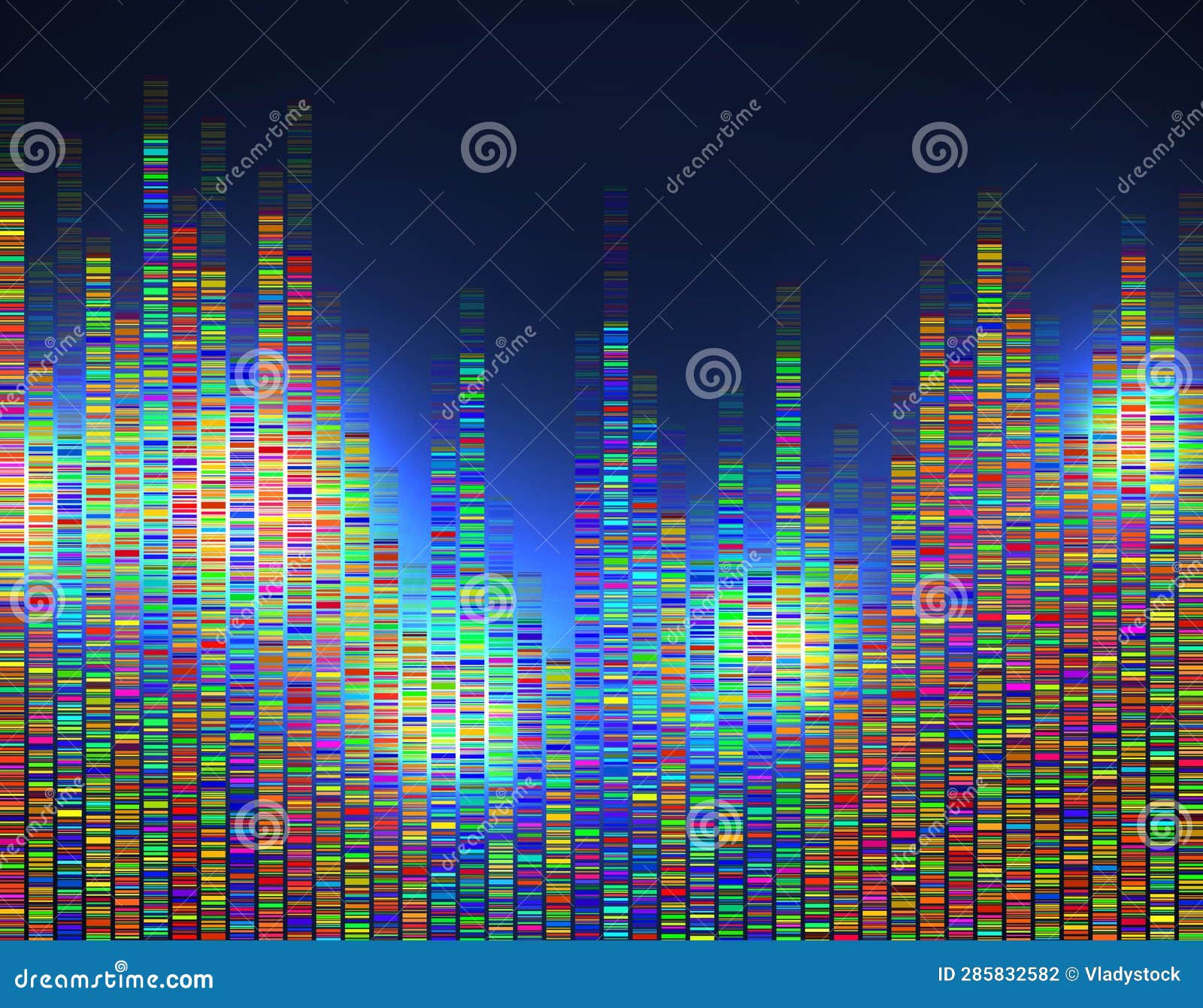 Dna Test Infographic. Dna Test, Barcoding, Genome Map Stock Vector ...