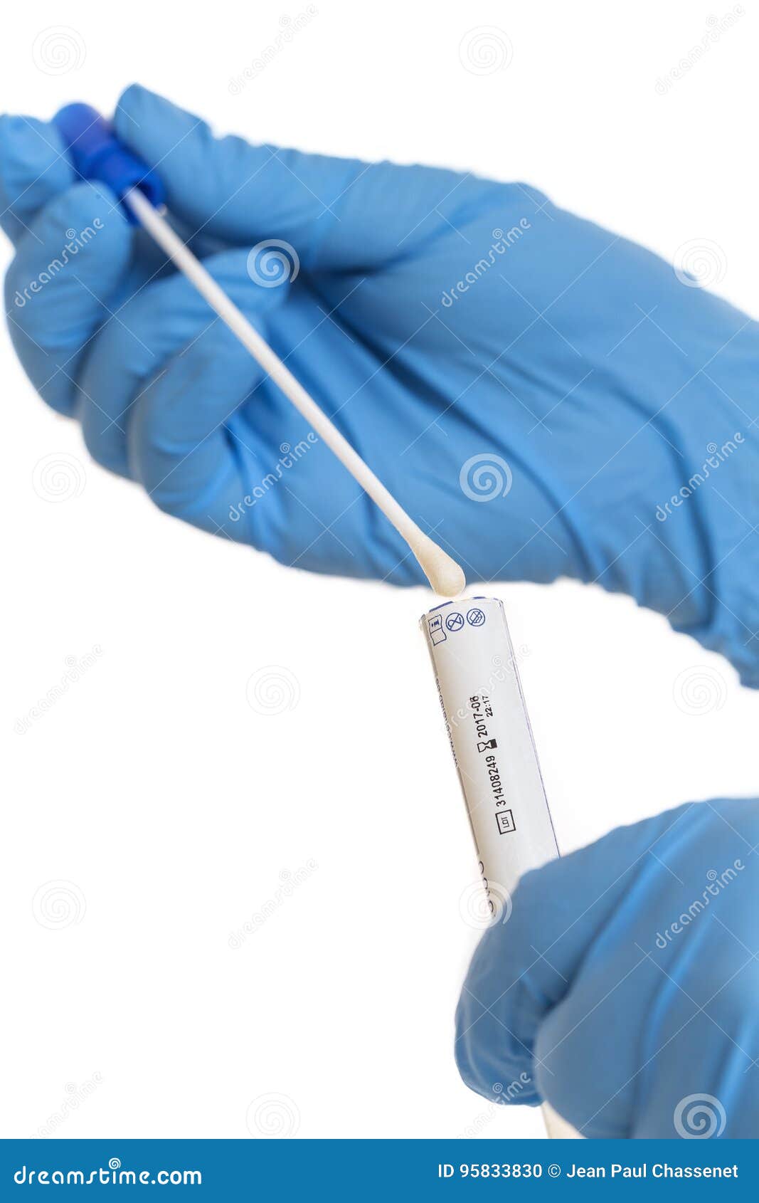 DNA Test Samplee for Biotechnology Investigation. Stock Photo - Image ...