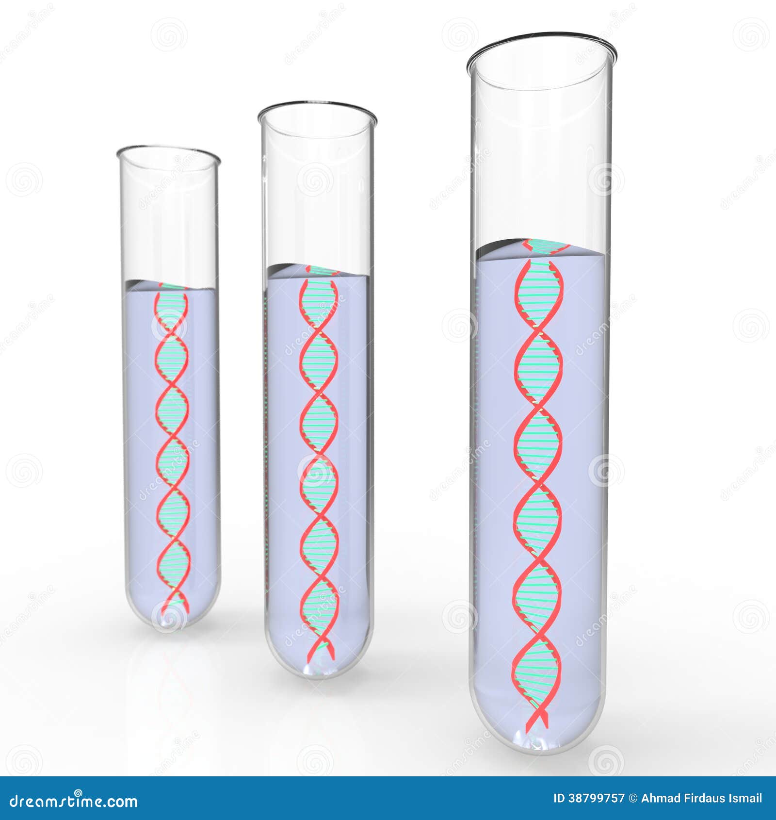DNA Test Tubes stock illustration. Illustration of medical - 38799757