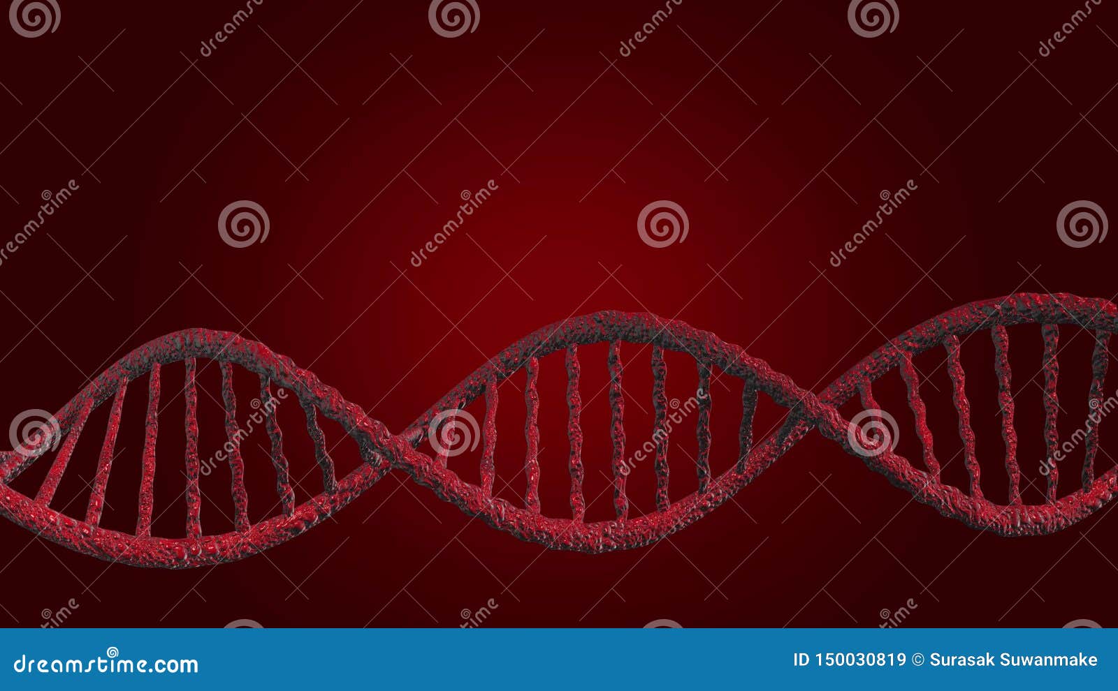 DNA Vector, Red Line, Red Background Stock Video - Video of chromosome ...