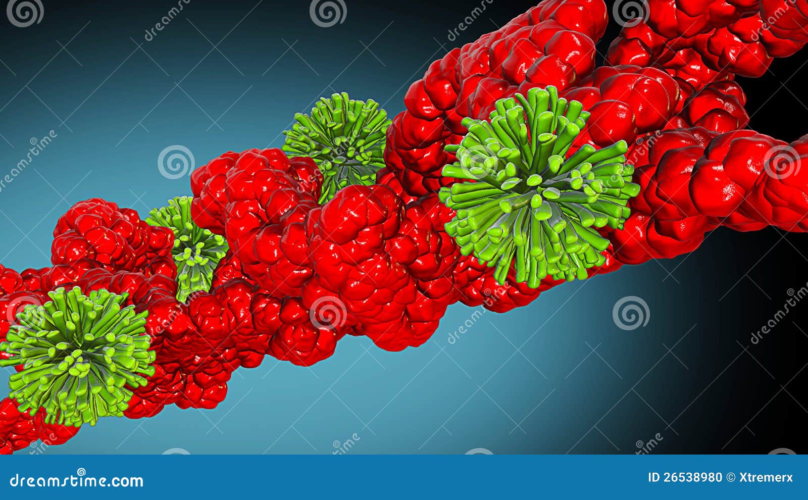 Virus Attack On Dark Digital Background. Stock Photo | CartoonDealer ...