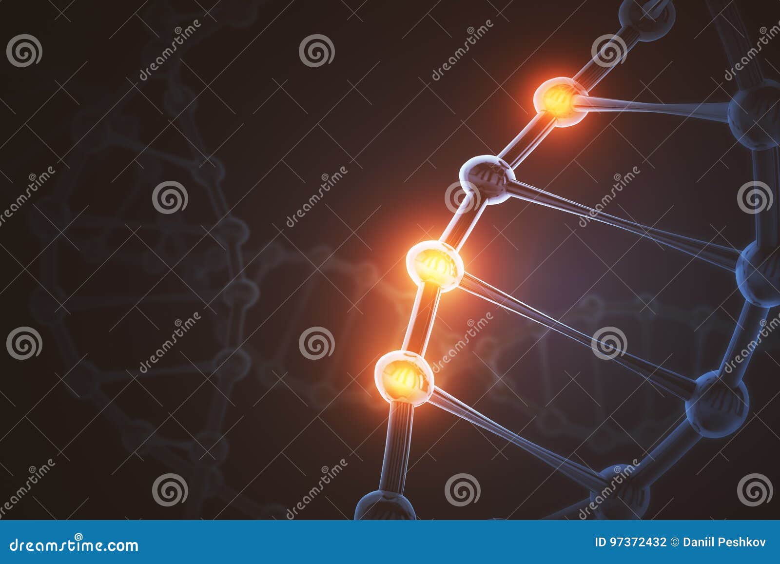 DNA wallpaper stock illustration. Illustration of digital - 97372432