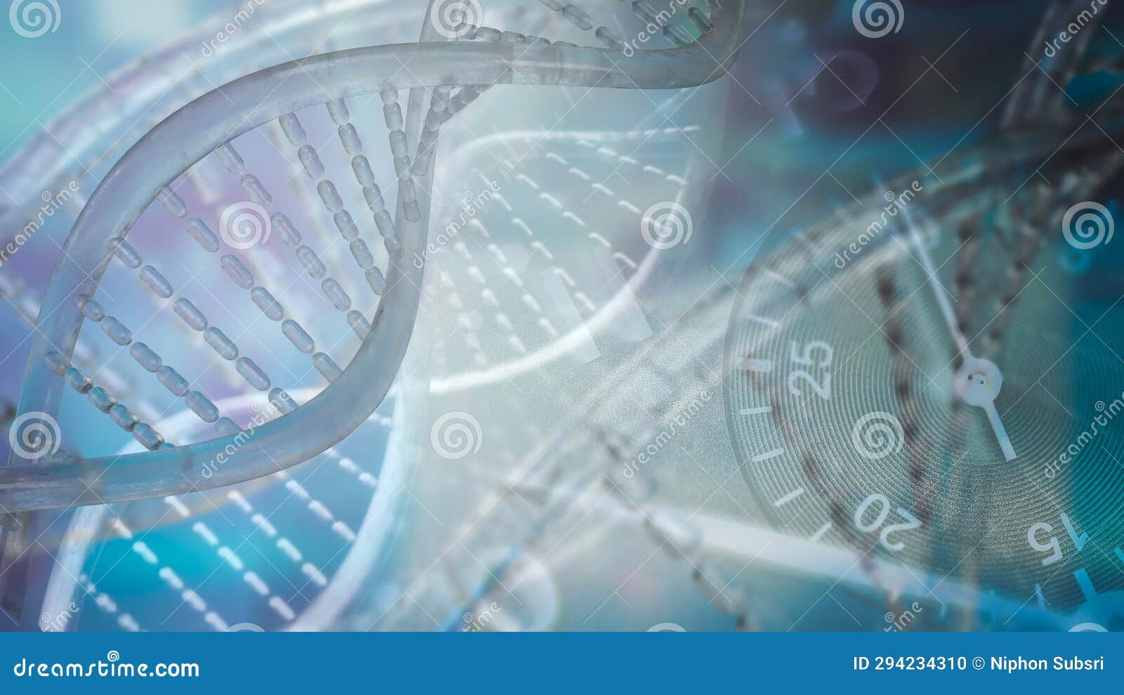 The DNA Image for Sci or Education Concept 3d Rendering Stock ...