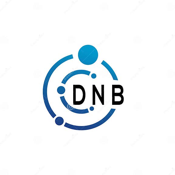 DNB Letter Logo Design on White Background. DNB Creative Initials ...
