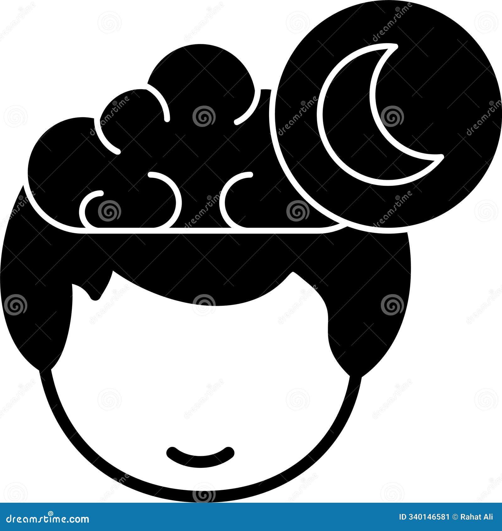 DND Vector Icon Design stock illustration. Illustration of mute - 340146581