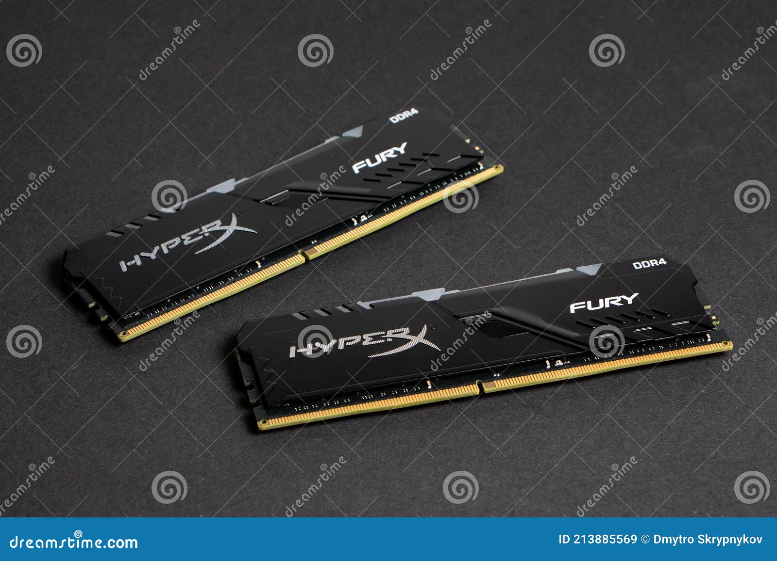 Dnipro. Ukraine. 17 March 2021. Sticks of Computer Random Access Memory ...