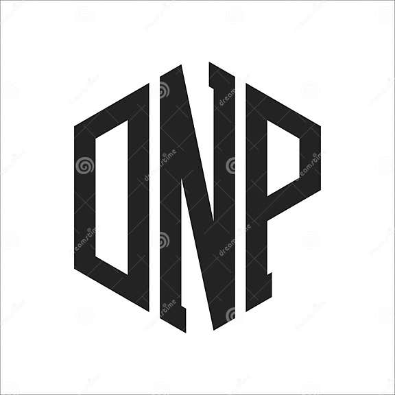 DNP Logo Design. Initial Letter DNP Monogram Logo Using Hexagon Shape ...