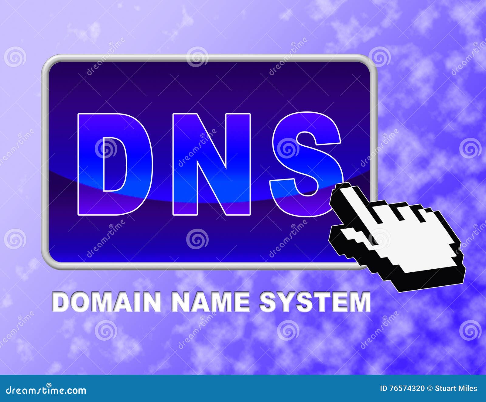 Server Name Identification, Icon In Line Design. Server Name ...