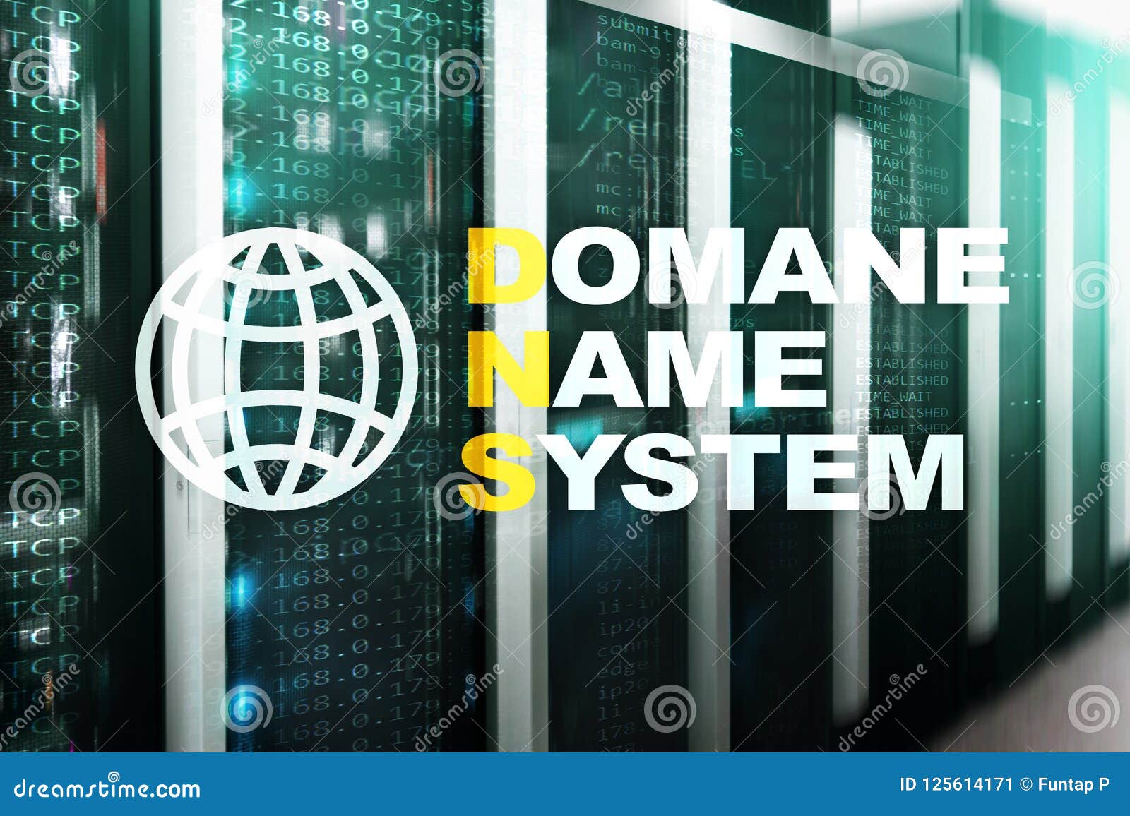 Dns - Domain Name System, Server and Protocol. Internet and Digital ...
