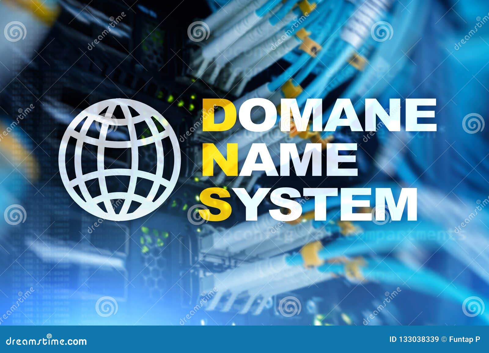 Dns - Domain Name System, Server and Protocol. Internet and Digital ...