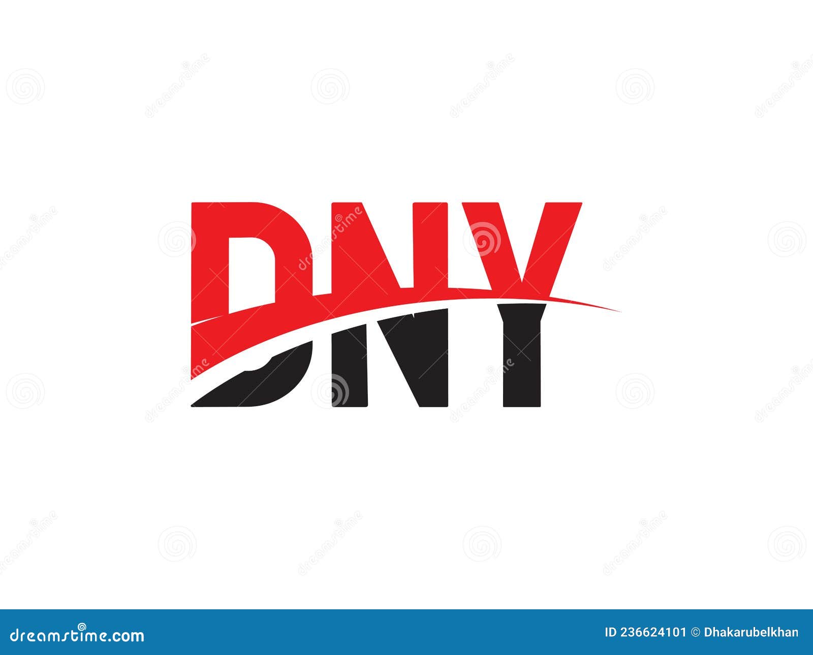 DNY Letter Initial Logo Design Vector Illustration Stock Vector ...