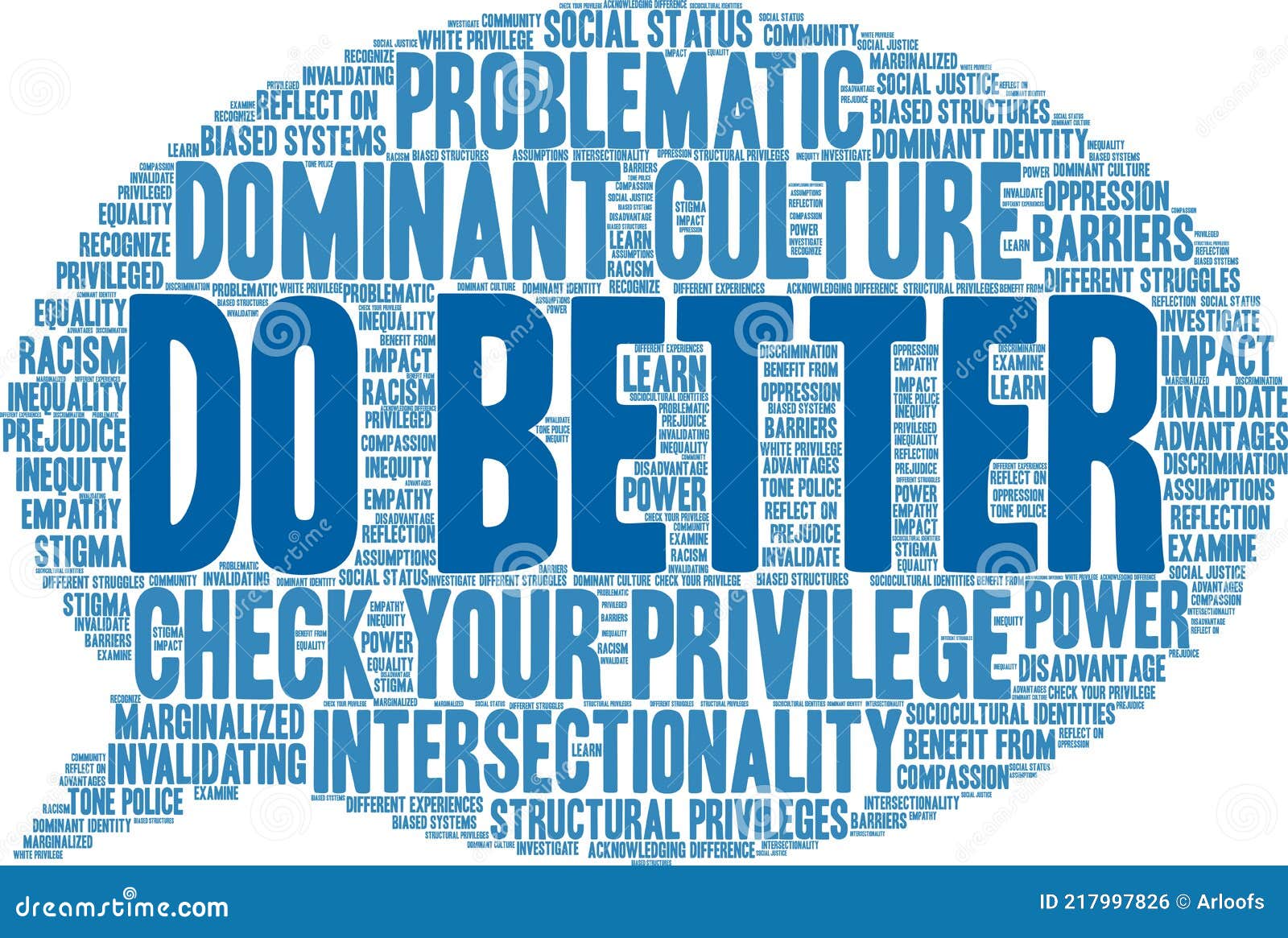 Do Better Word Cloud stock vector. Illustration of justice - 217997826