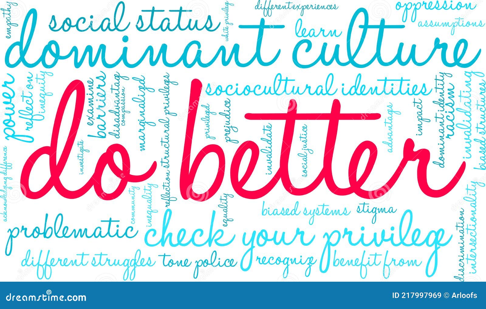 Do Better Word Cloud stock vector. Illustration of assumptions - 217997969