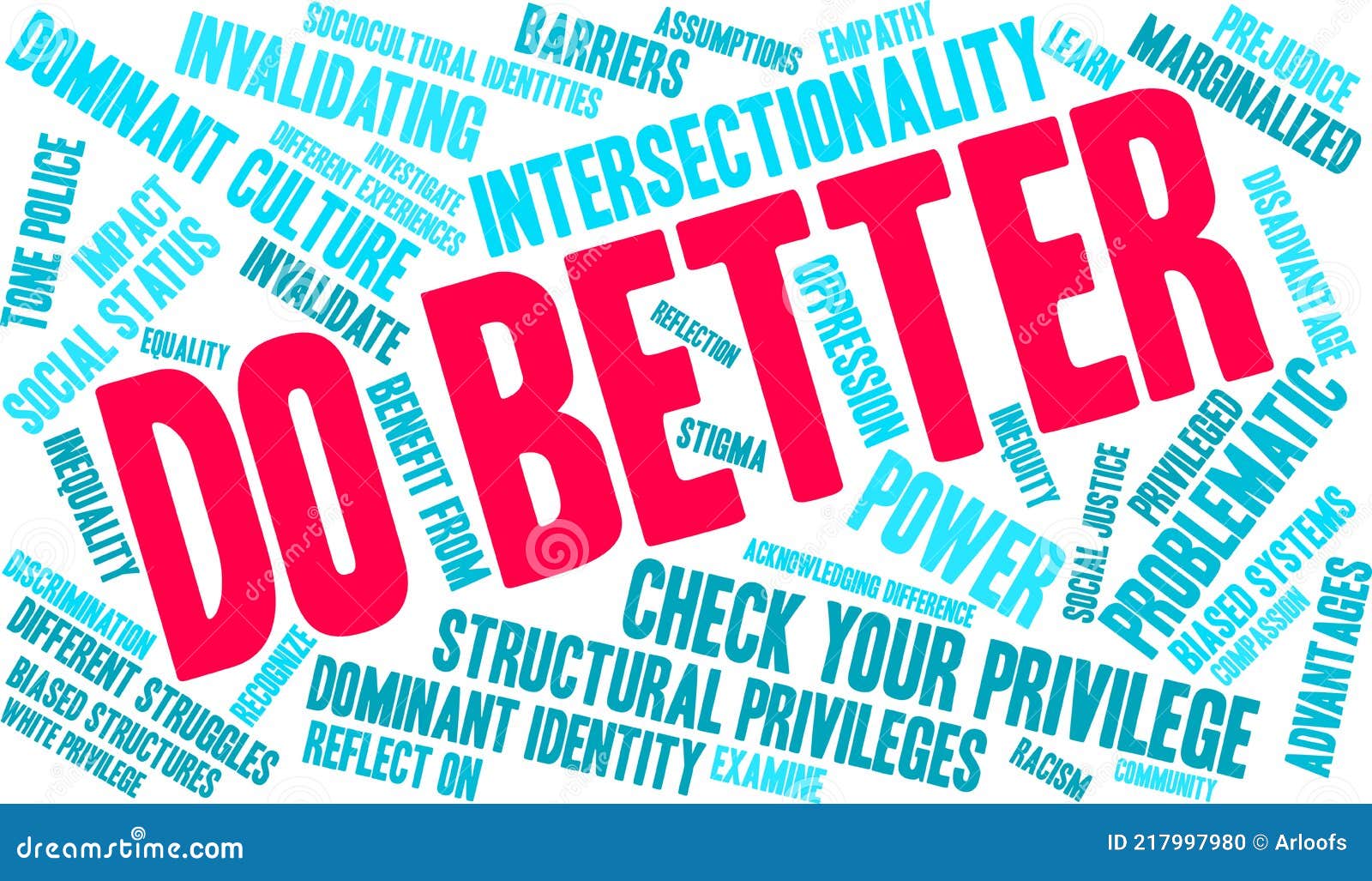 Do Better Word Cloud stock vector. Illustration of empathy - 217997980