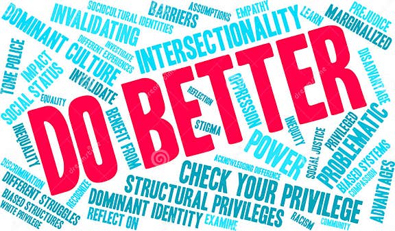 Do Better Word Cloud stock vector. Illustration of empathy - 217997980