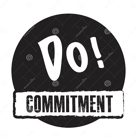 Do commitments stock vector. Illustration of business - 265302482