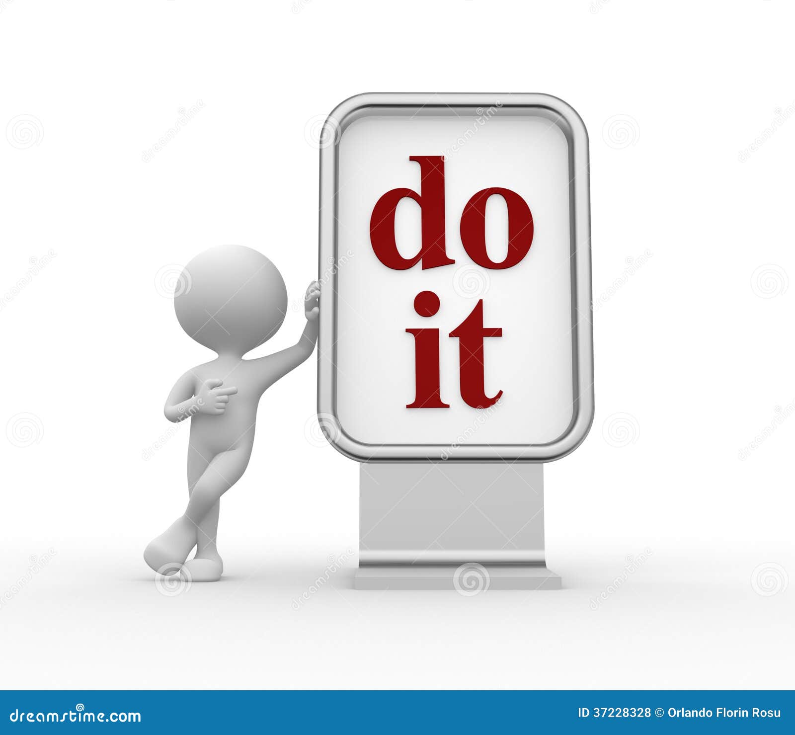 Do it stock illustration. Illustration of board, outdoor - 37228328