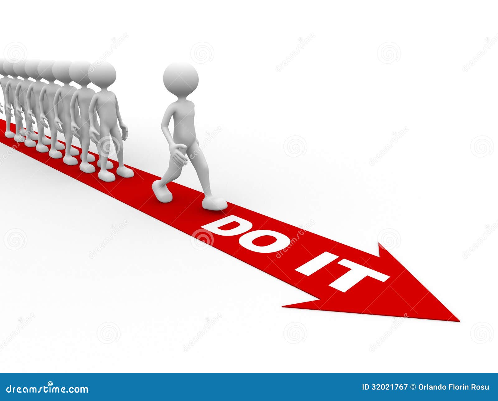 Do it stock illustration. Illustration of business, goal - 32021767