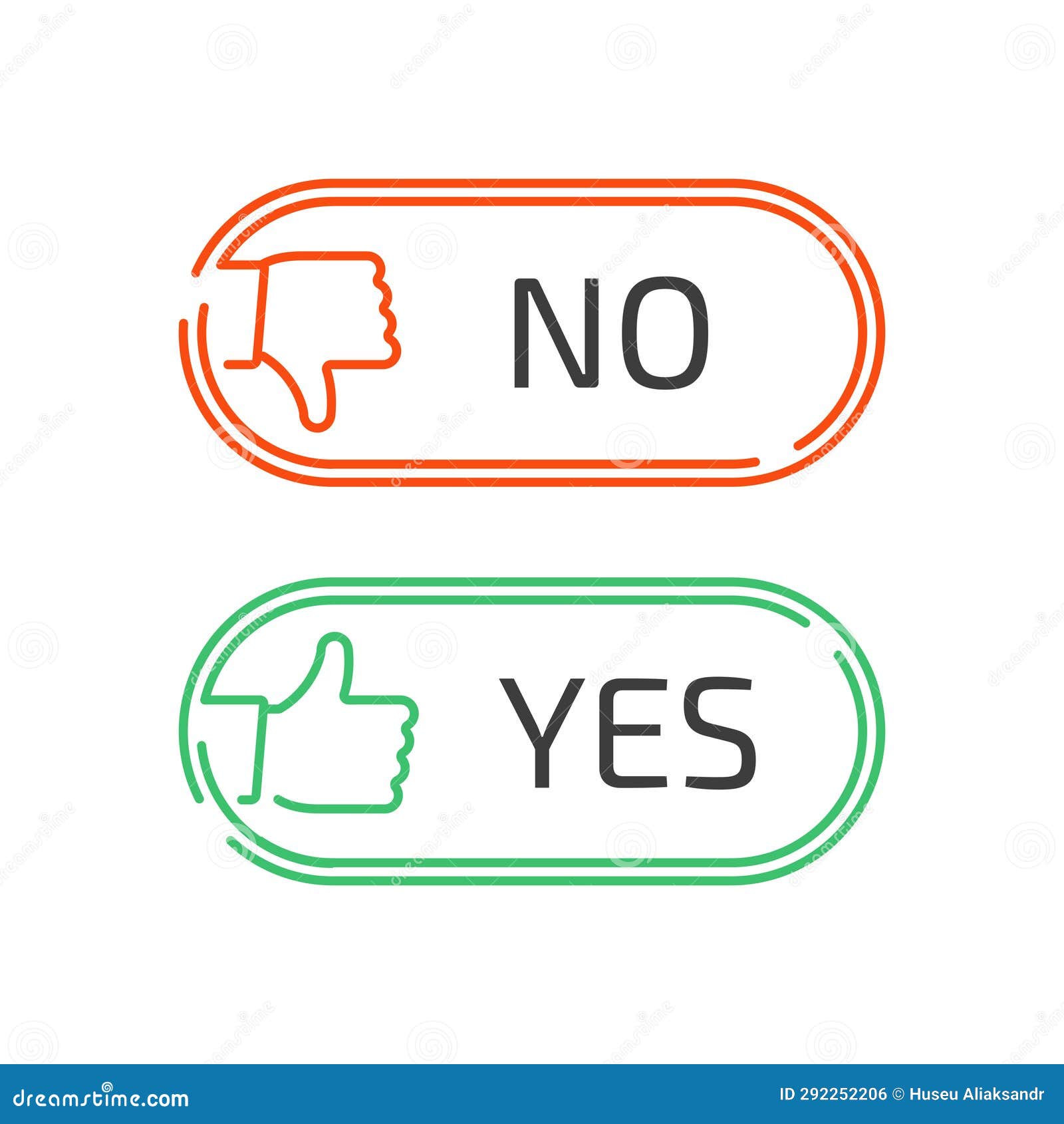 Do and dont check marks. stock illustration. Illustration of checkmark ...