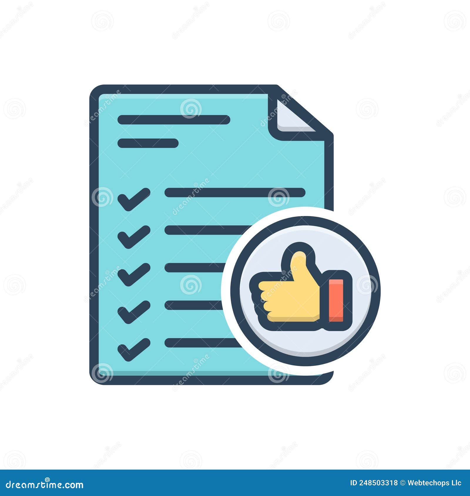 Color Illustration Icon for Do, Accomplish and Achieve Stock ...