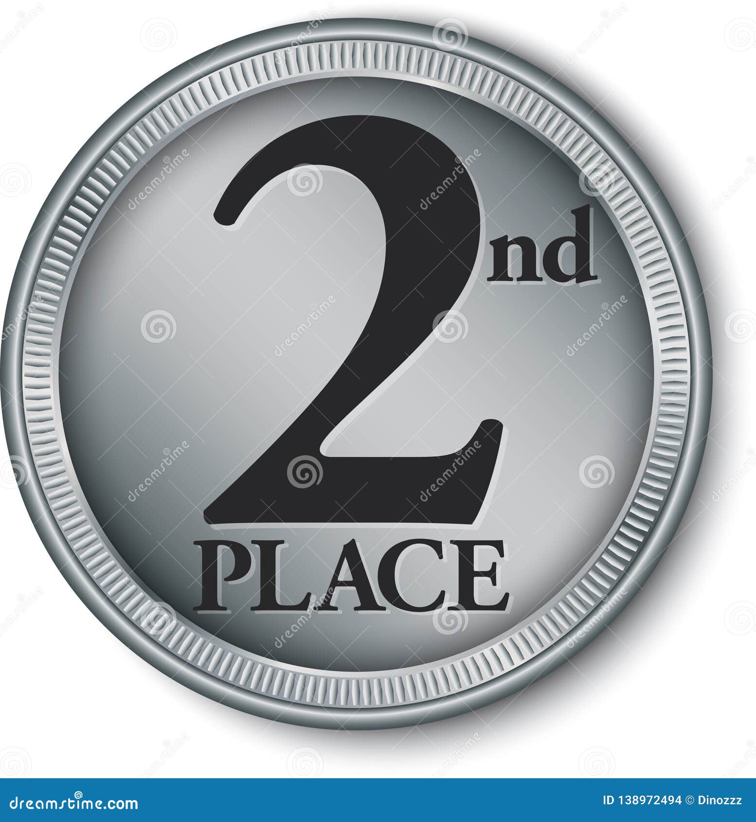 2do Medallista De Plata Del Lugar, Ejemplo Del Vector Ilustración del ... 2do Medallista De Plata Del Lugar, Ejemplo Del Vector Ilustración del ...