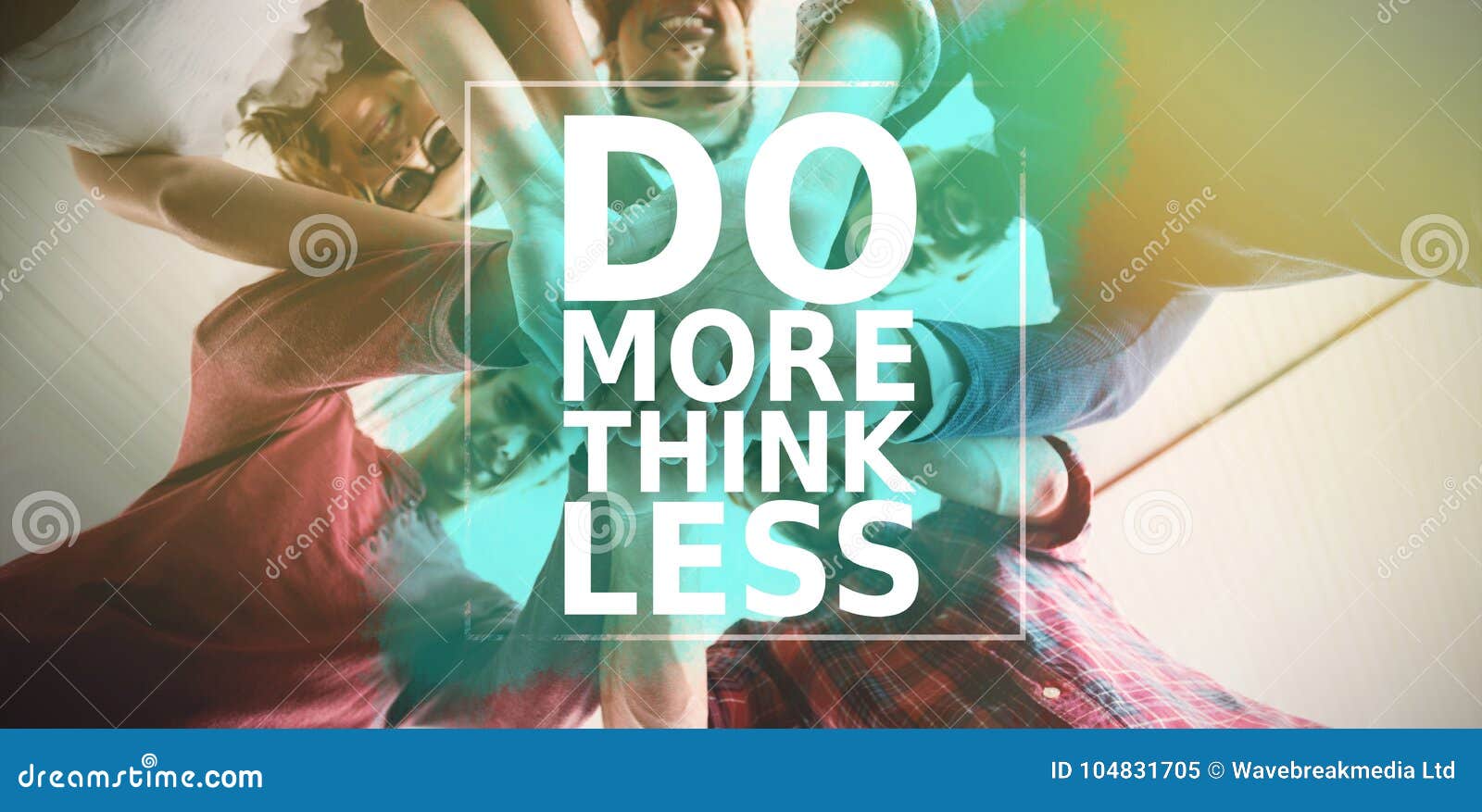 Composite Image of Do More Think less Stock Image - Image of office ...