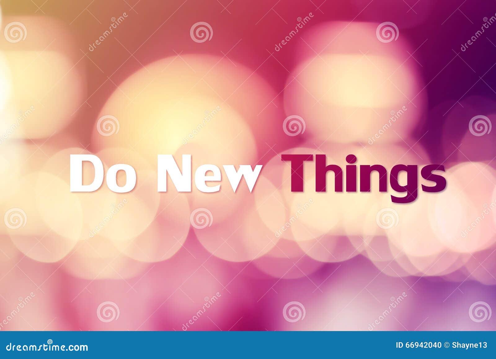 Do new things inspiration stock photo. Image of management - 66942040